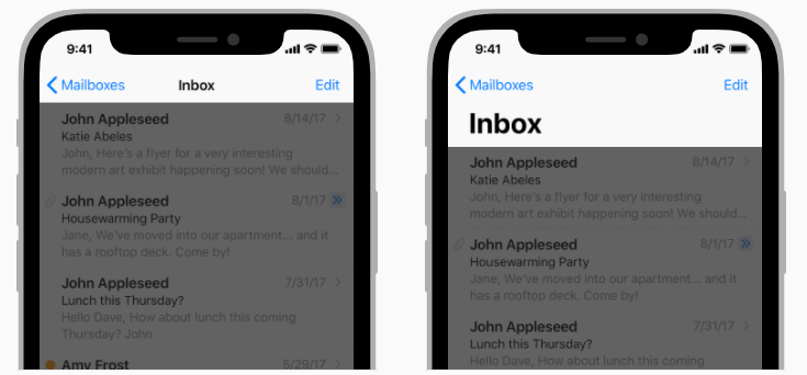 Interfaces: diferenças entre iOS e Android - SoftDesign