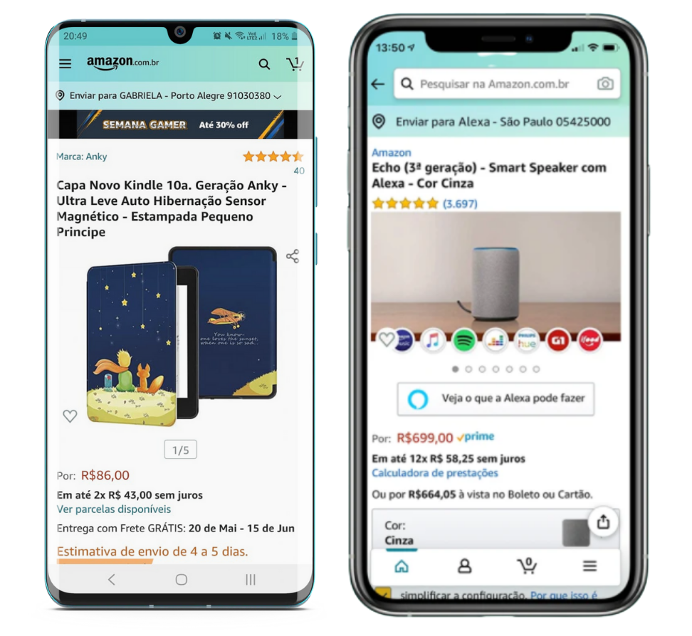 Interfaces: diferenças entre iOS e Android - SoftDesign